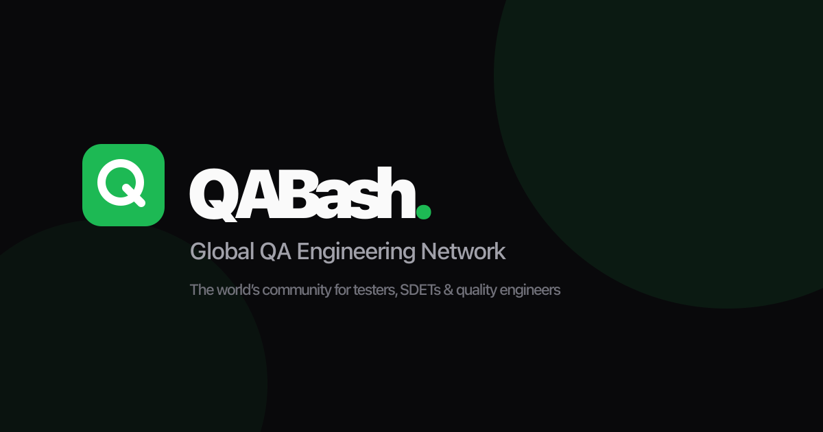 QA Engineering Articles & Tutorials | QABash | QABash